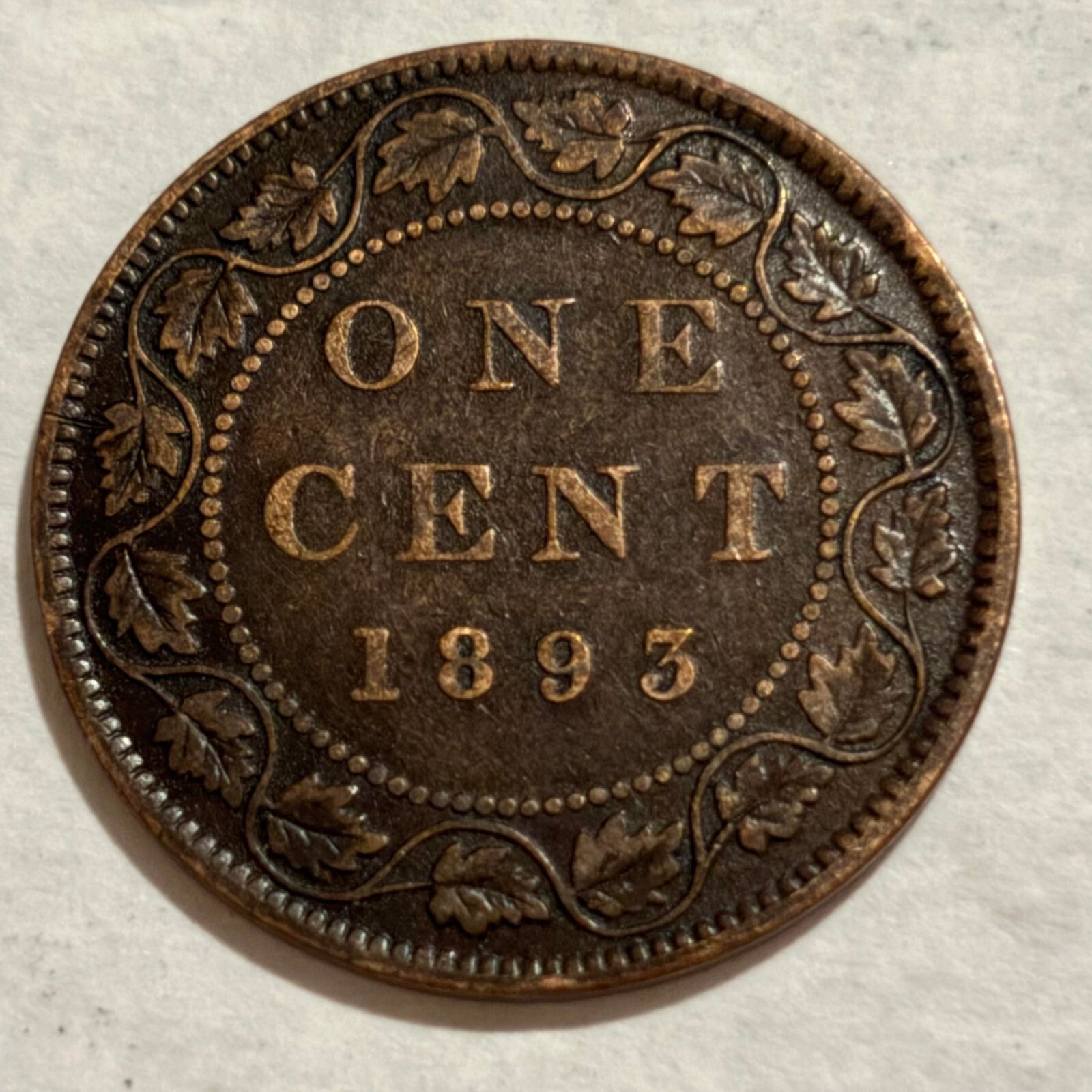 1893 Canada Large Cent - Victoria - One Penny Coin - Combined Shipping ...