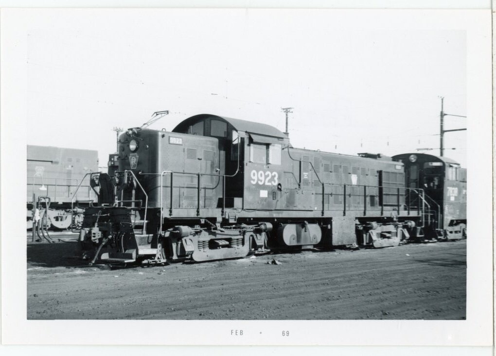 Train Photo - Pennsylvania Railroad #9923 Alco RS1 Locomotive 1969 ...