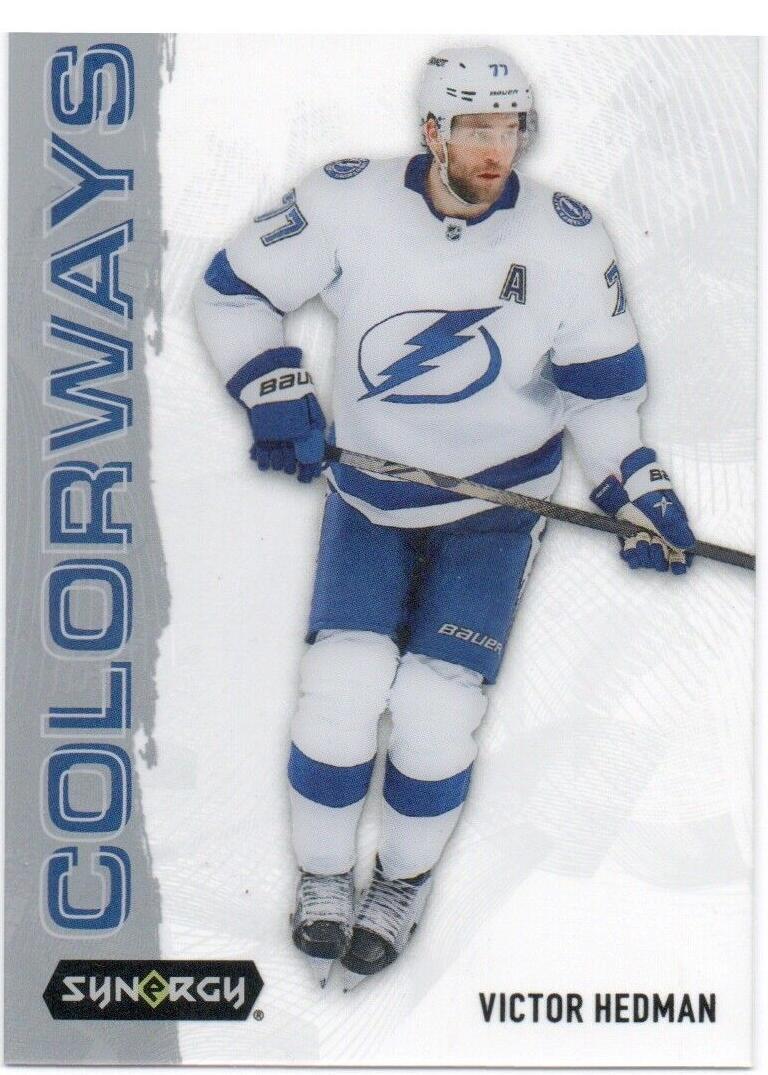 2024-25 Upper Deck Synergy - Colorways Victor Hedman #L-77 for sale ...