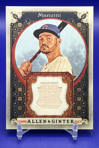 2023 Topps Allen & Ginter TREY MANCINI Cubs Relic Bat Card | eBay