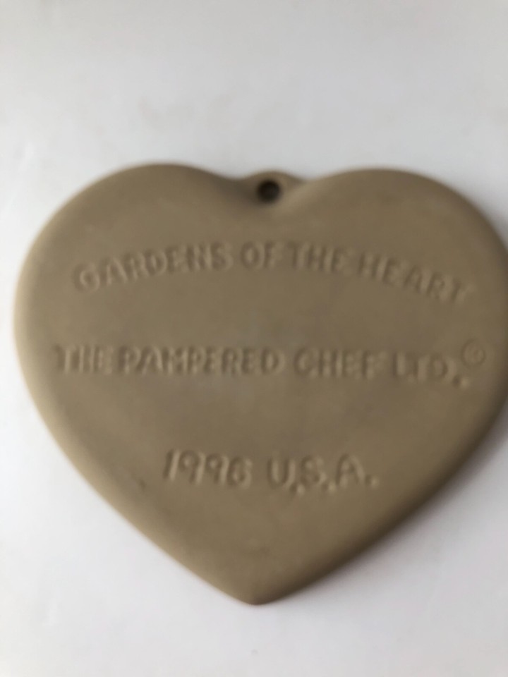 PAMPERED CHEF “GARDENS OF THE HEART” COOKIE PRESS/WALL HANGING 1996 | eBay