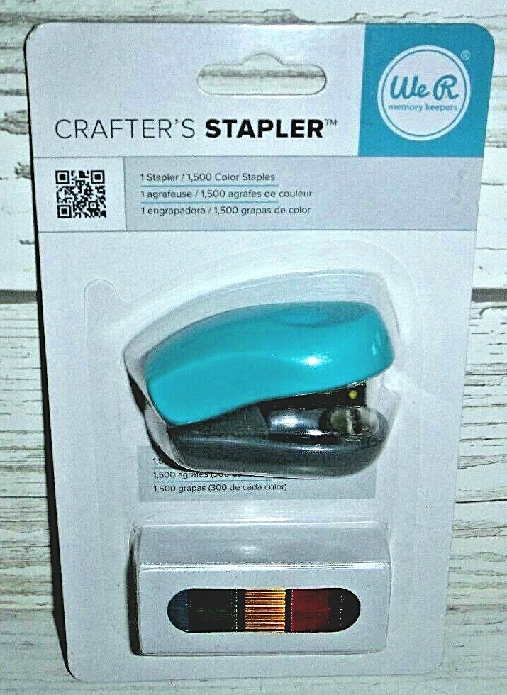 New We R Memory Keepers CRAFTER'S STAPLER Kit | eBay