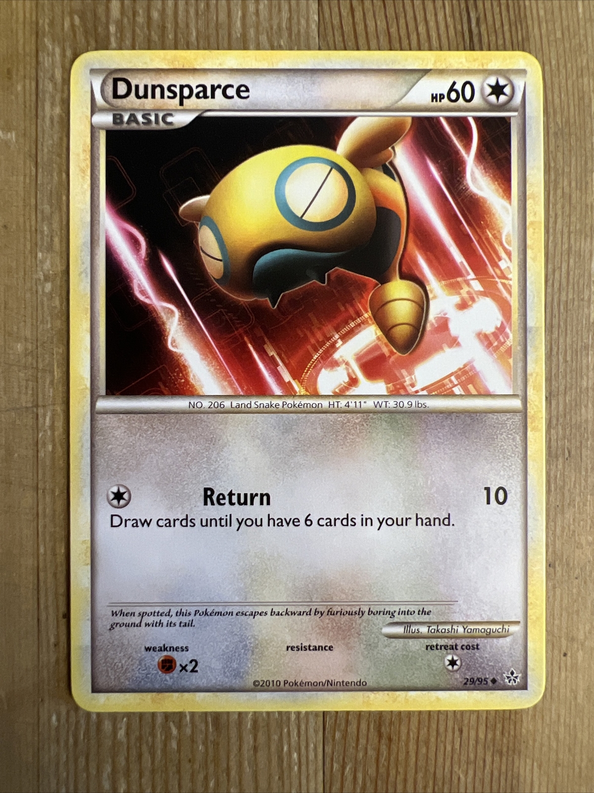 Pokémon TCG Dunsparce Unleashed 29/95 Regular Uncommon for sale online ...