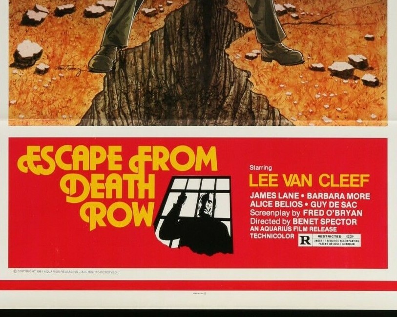Escape from Death Row (1973) original movie poster - comedy crime Lee ...
