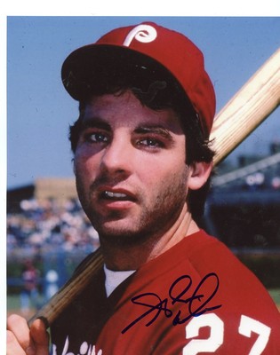 GLENN WILSON PHILADELPHIA PHILLIES SIGNED AUTOGRAPHED 8X10 PHOTO W/ COA ...