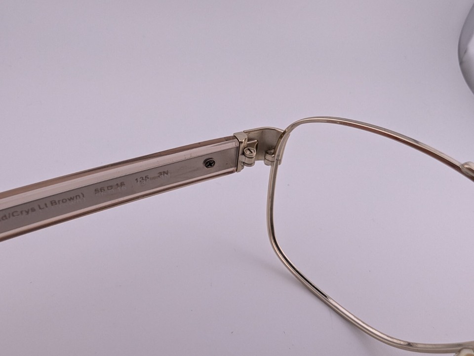 Coach Eyeglasses Frames Only, HC 7064 (L151), 56-16-135, Lt Gold/Crys ...