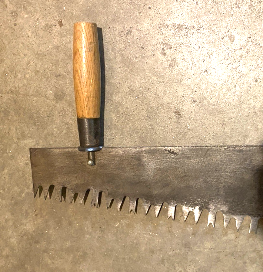 A Vintage 1 or 2 Man Cross Cut Timber, Logging Saw | eBay