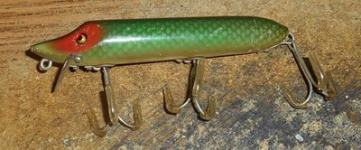 EARLY HEDDON VAMP/GREEN SCALE/NICE! | eBay