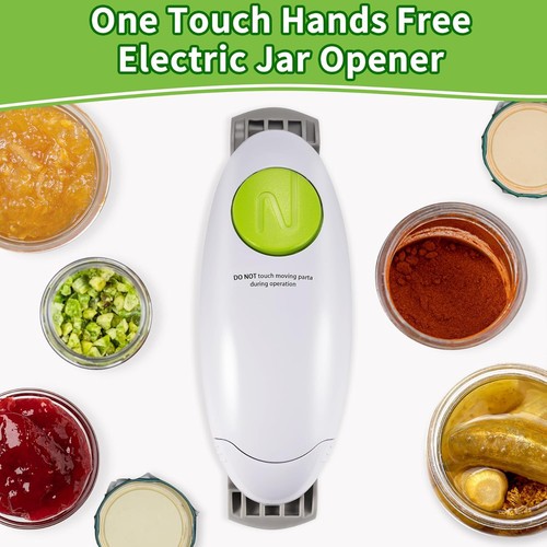 Electric Jar Opener, One Touch Automatic Opener 8.26*4.33*2.75 in ...