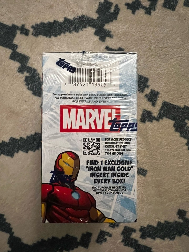 2025 TOPPS CHROME MARVEL BLASTER BOX IN HAND | eBay