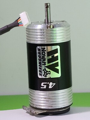 Vintage RC Part Novak HV BRUSHLESS SENSORED 4.5T MOTOR (UNTESTED,USED ...