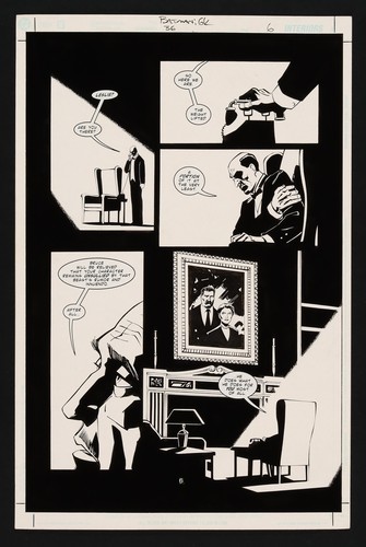 Original Art from Batman: Gotham Knights #36 (2003) Pg 6 Robinson/Floyd ...