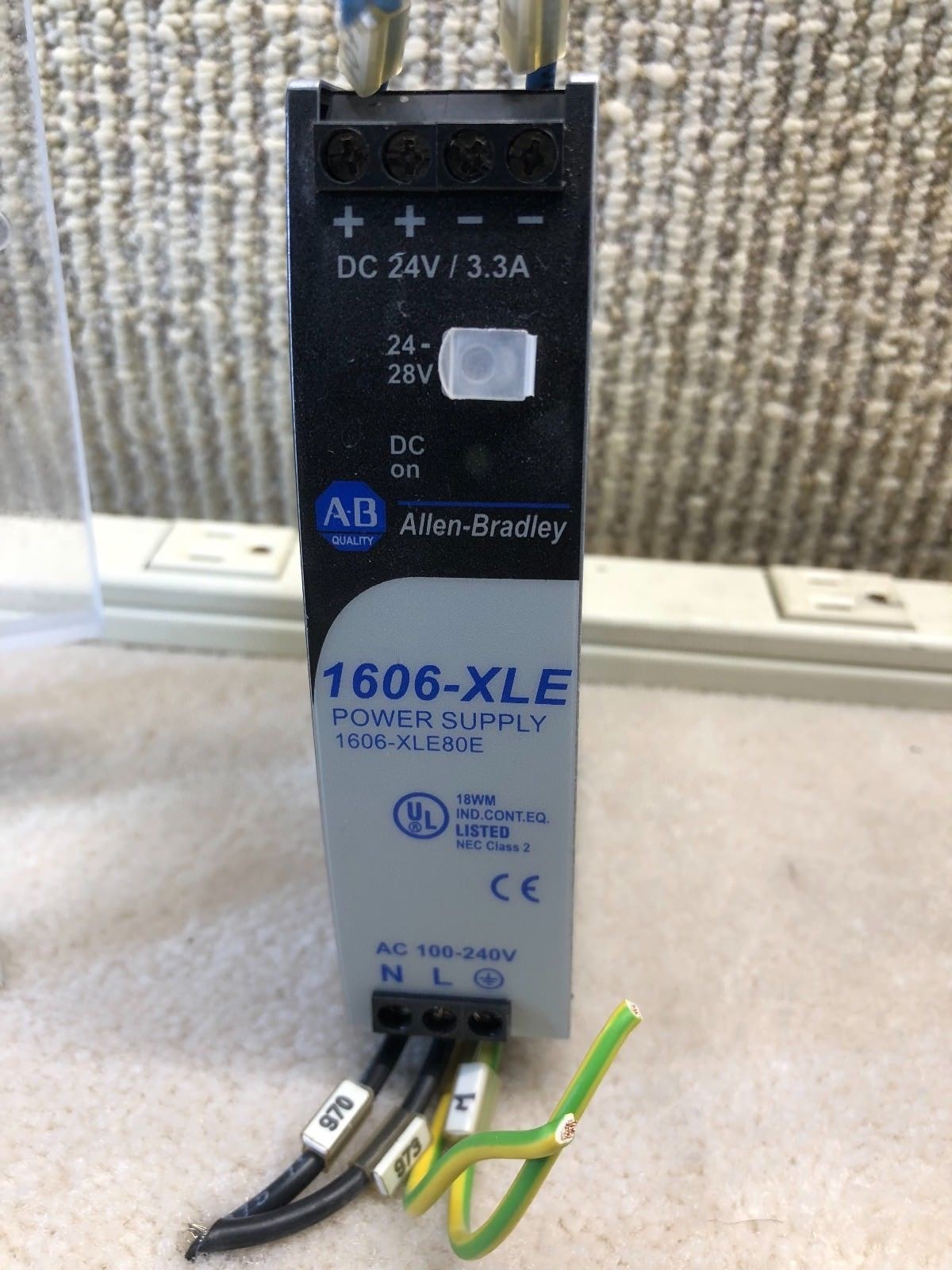 ALLEN-BRADLEY 1606-XLE80E POWER SUPPLY | eBay