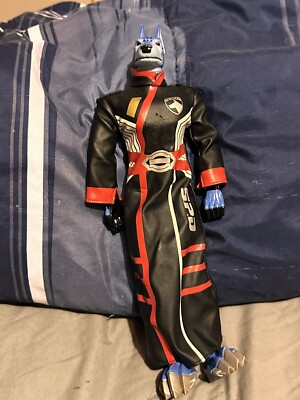 12” Power Rangers Police Dog DOGGIE CRUGER Commander Blue SPD Sound ...