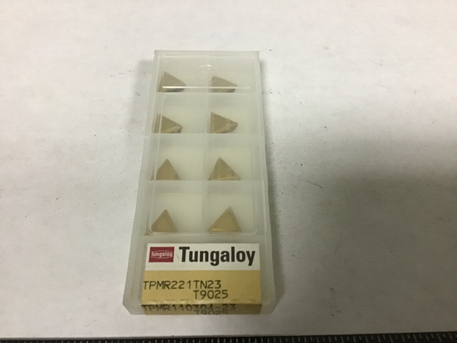 New. Qty (5) Tungaloy TPMR221TN23 Carbide Turning Inserts, Grade T9025 ...
