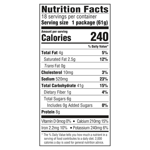 Kraft Easy Mac Original Macaroni & Cheese Microwavable Dinner (18 Ct ...