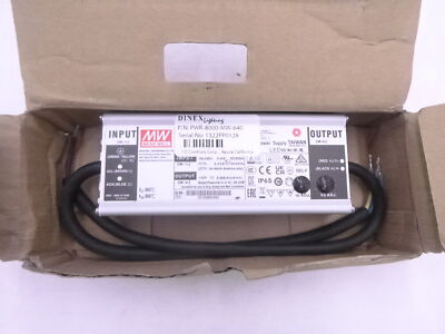 Mean Well PWR-8000-MW-640 Power Supply LED Driver 277V | eBay