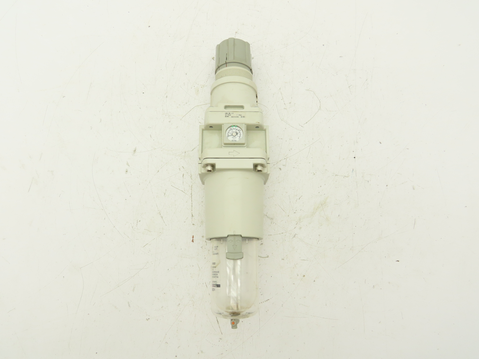 SMC AW60-N06-Z-B Compressed Air Line Filter Regulator 7-125 PSI 3/4 ...