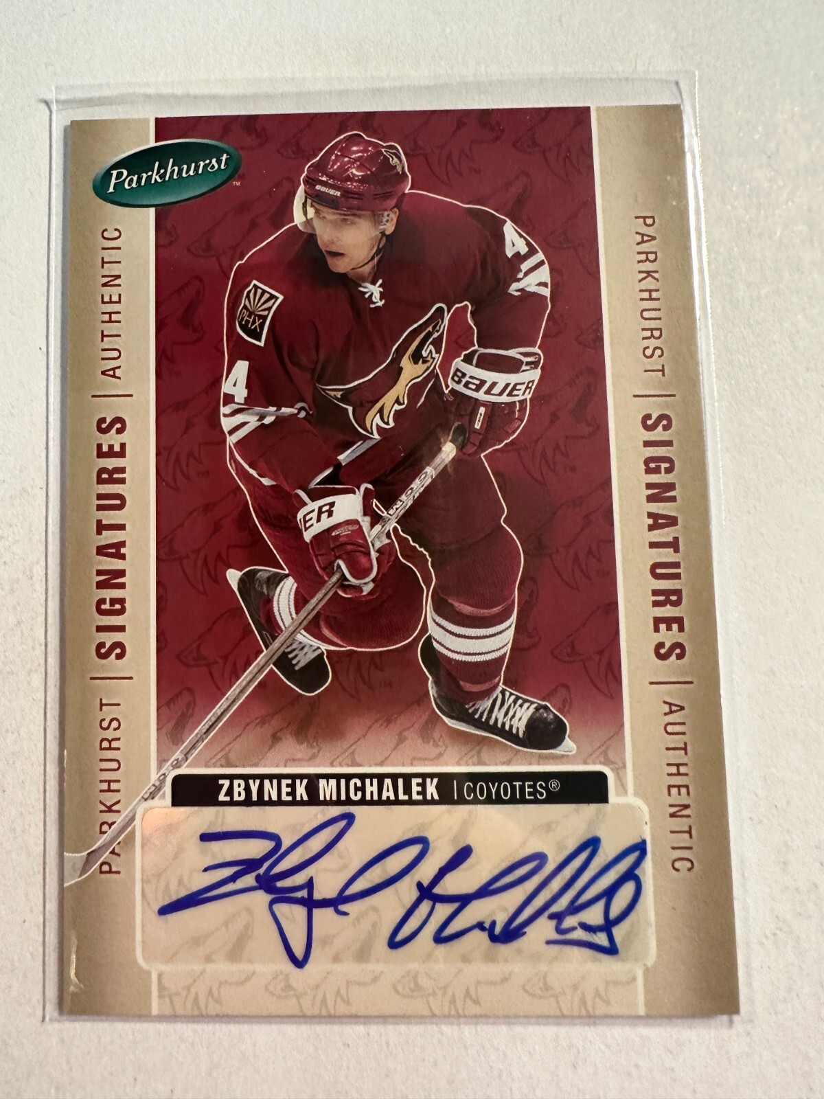 K131,867 - 2005-06 Parkhurst Signatures #ZM Zbynek Michalek Auto | eBay