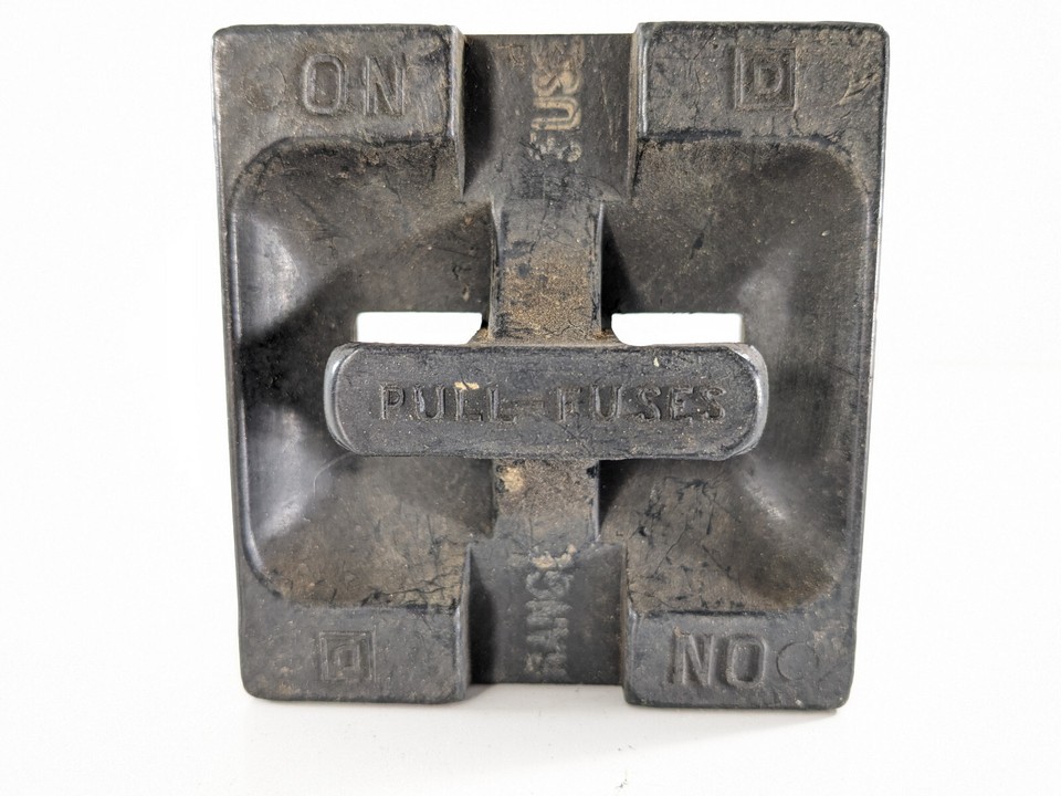 SQUARE D M-122203-I RANGE FUSE PANEL PULLOUT LONG FUSE PRONGS 60A | eBay