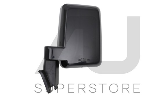 LH LHS Left Manual Door Mirror Black For Toyota Landcruiser 60 Series ...