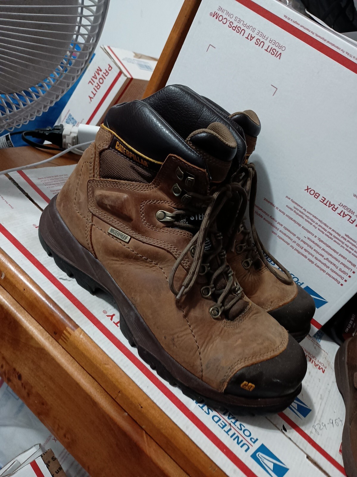Caterpillar Men Diagnostic Hi Waterproof Thinsulate Steel Toe Work Boot ...