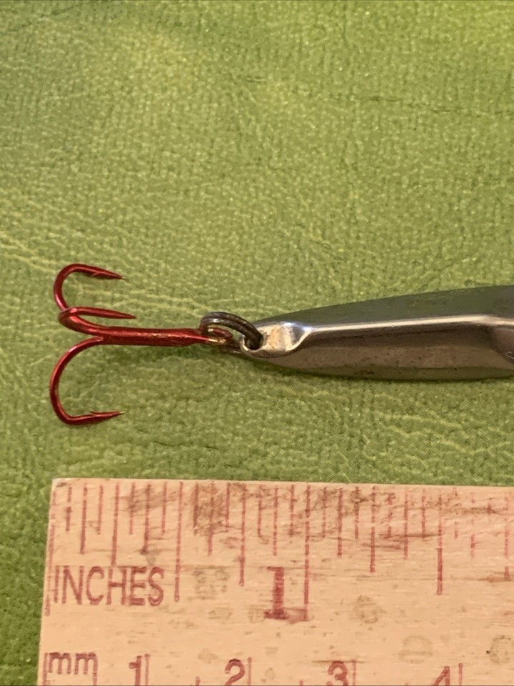 Vintage Louis Johnson LUJON Nickel Jig Lure Forged Great Lure | eBay