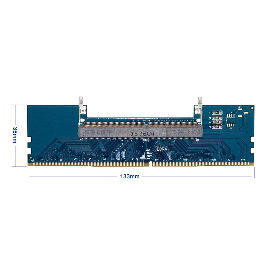 DDR3 DDR4 DDR5 Laptop To Desktop Memory Adapters Card SO-DIMM To PC ...