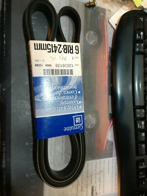 NEW OE GM 12636139 Serpentine Belt Pump, A/C Cmpr, Gen, P/S Pump Chevy ...