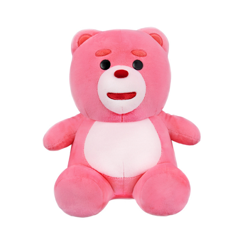Bellygom Sitting Plush Official Doll 25cm Youtube Pink BearToy korea | eBay