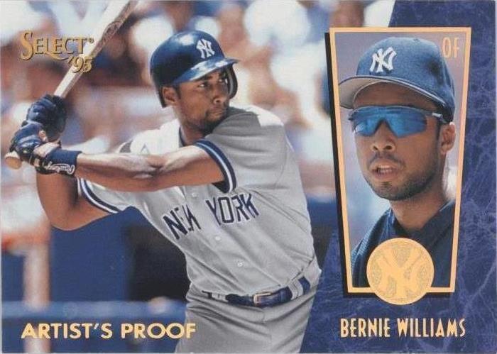 1995 Select - Bernie Williams #28 Artist Proof for sale online | eBay