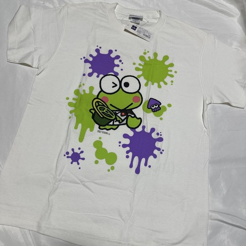 Made In 2017 Out Of Print Splatoon 2 Sanrio T-Shirt Kerokerokeropp Size ...