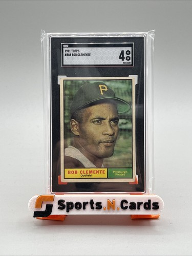 1961 Topps Baseball Bob Clemente SGC 4 #388 | eBay
