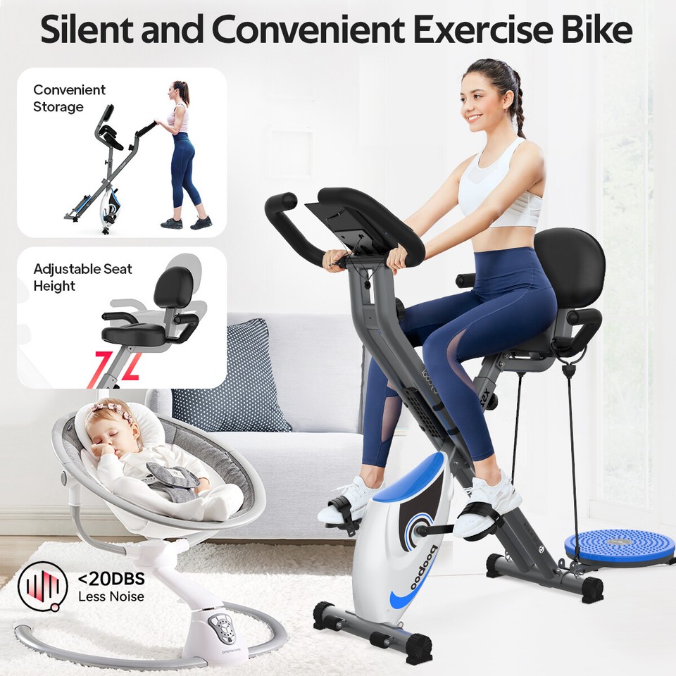Home Magnetic Resistance Cycling Bike Exercise Bike Stationary Bike ...