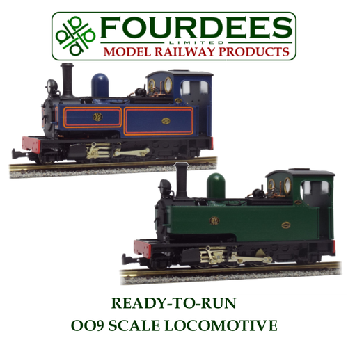 Fourdees Hunslet "SLR No.85" Welshpool & Llanfair "No.14" 009 / OO9 ...