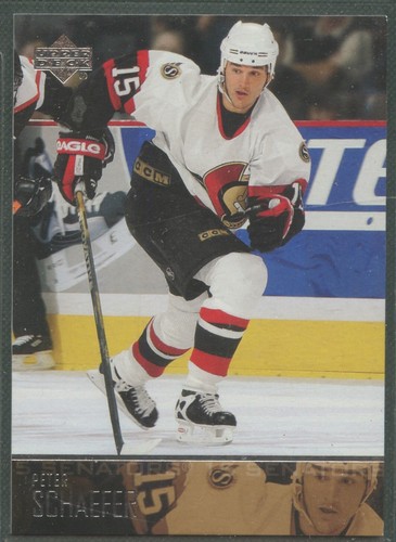 2003-04 Upper Deck #134 Peter Schaefer Ottawa Senators | eBay