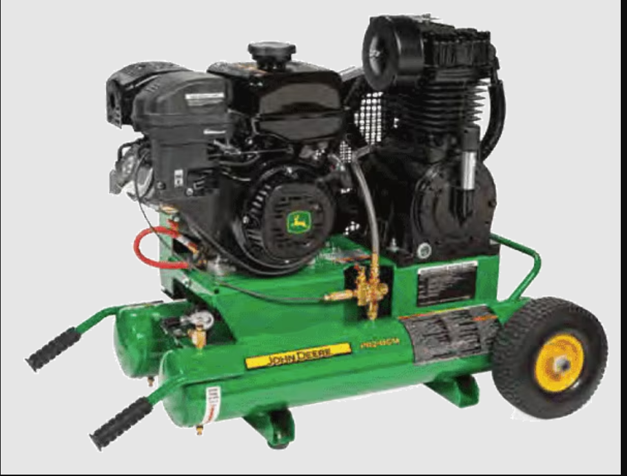 John Deere 8-Gallon, Air Compressor 300cc OHV Engine: PR2-8GM | eBay