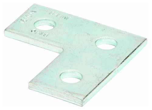 B-Line B140ZN Zinc Plated 3-Hole Corner Plate | eBay
