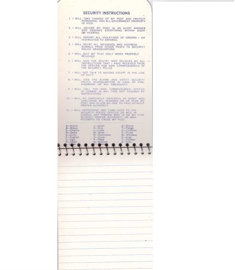 Vietnam War Era Airman’s Notebook 3x5 | eBay