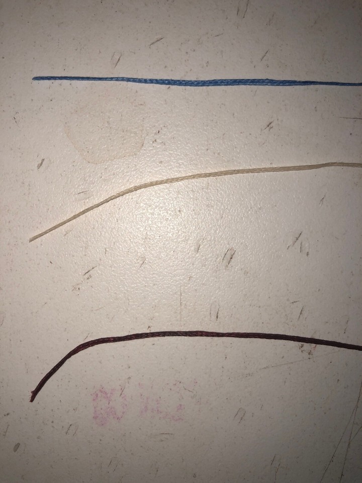 LINE THREAD ONLY 1.1mm RC SAILBOAT Model radio control 1 meter Red Blue ...