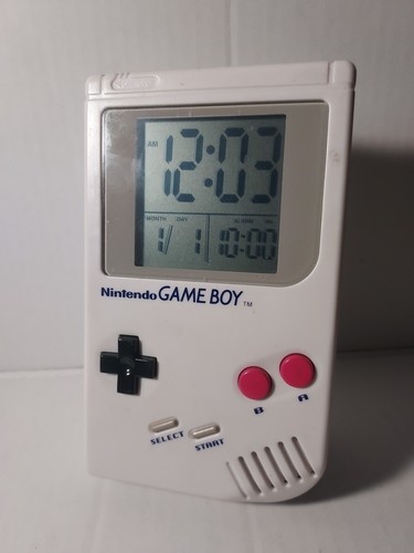 Nintendo Gameboy Alarm Clock. Missing Battery Back. Works Fine | eBay