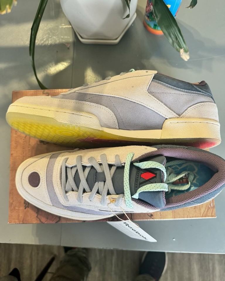 Reebok Club C 85 Hunter X Hunter Killua light grey | off white | eBay