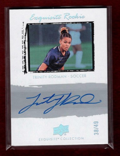 TRINITY RODMAN 2025 GOODWIN CHAMPIONS EXQUISITE ROOKIE AUTO 38/49 ...