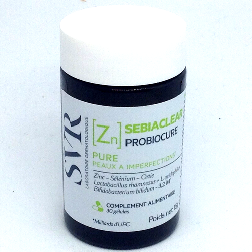 SVR SEBIACLEAR PROBIOCURE 30 GELULES - 10/2025 -Imperfection de la peau ...