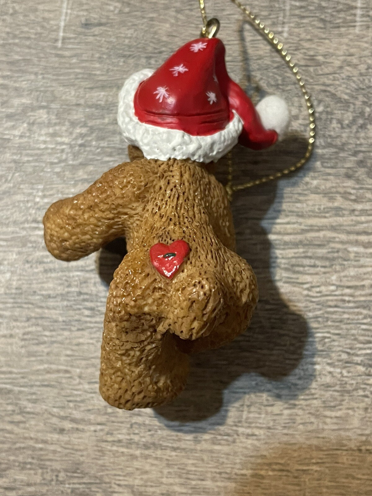 Christmas Ornament KSA Kurt S Adler Resin Teddy Bear Chocolate Kiss Santa | eBay