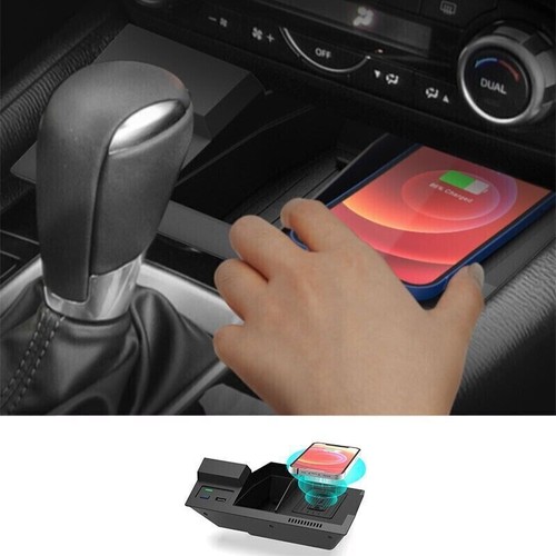 Wireless Car Charger Phone Fast Charging Center Console For Mazda CX-5 ...