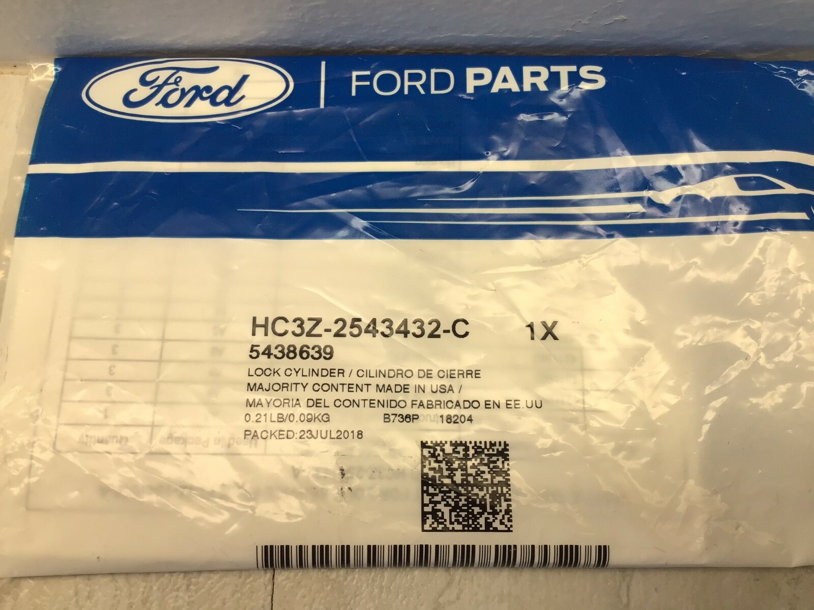 Genuine Ford OE Lock Asy HC3Z-2543432-C for sale online | eBay