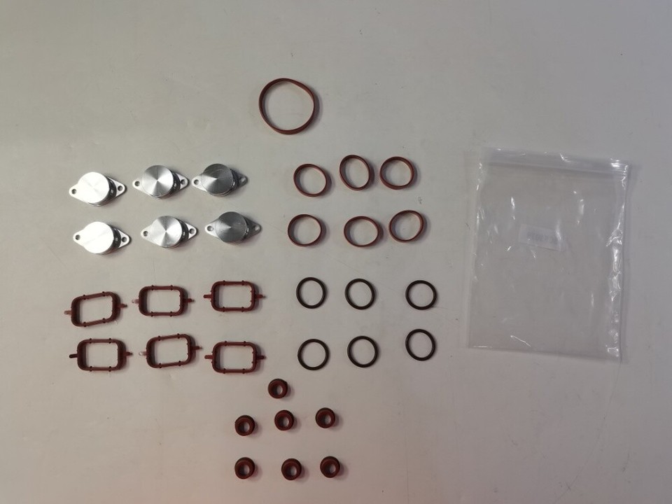 Drallklappen mit Dichtung Stützringe Ansaugbrücke 6x33mm BMW E46 E90 ...