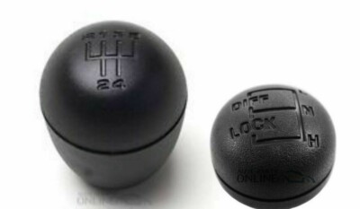 Land Rover Defender Gearbox & Transfer Diff Lock Gear Knob LT77 FTC3852 ...