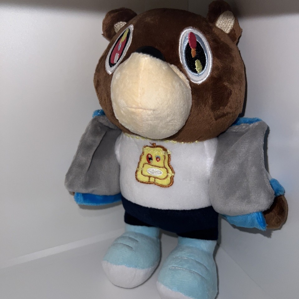 Kanye West Inspired Graduation New Teddy Bear | Plush Toy | Ye | 26 CM ...